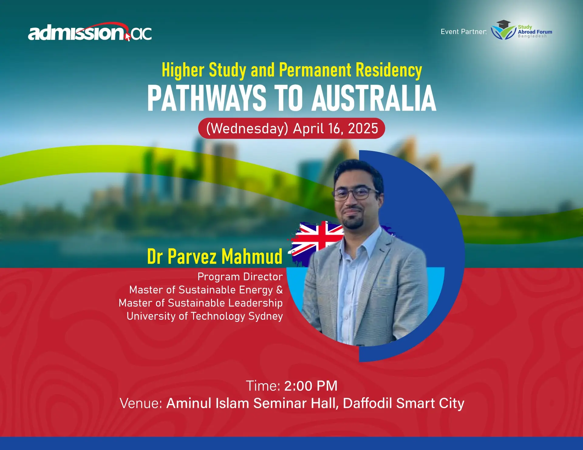 Higher Study and Permanent Residency Pathways to Australia | Admission.Ac